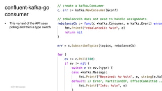 Kafka Summit SF 2017 - Kafka and the Polyglot Programmer | PPT
