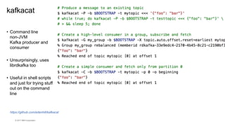 Kafka Summit SF 2017 - Kafka and the Polyglot Programmer | PPT