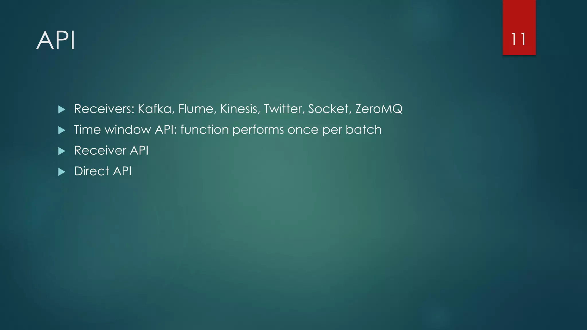 Kafka and Spark Streaming | PPT