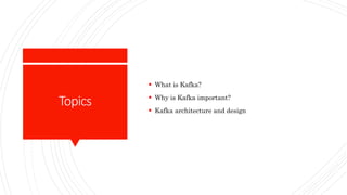 Kafka Basic For Beginners | PPTX