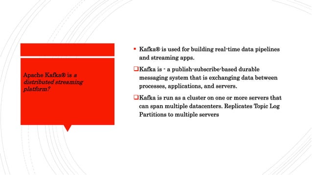 Kafka Basic For Beginners | PPTX