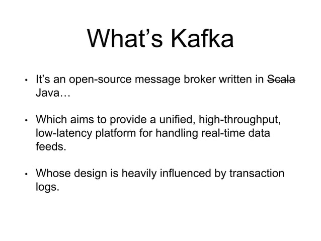 Kafka basics | PPT