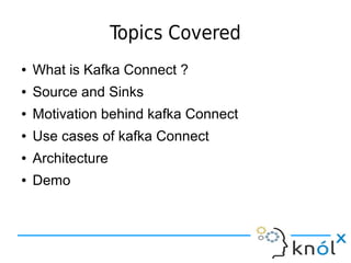Introduction to Kafka connect | ODP