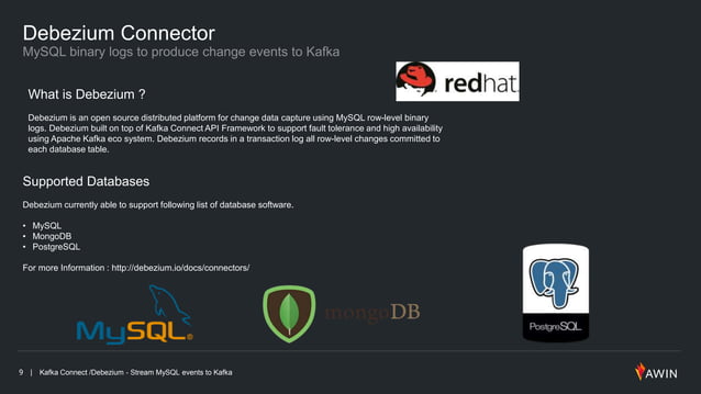 Kafka Connect - debezium | PPTX