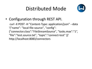 Kafka connect 101 | PPTX