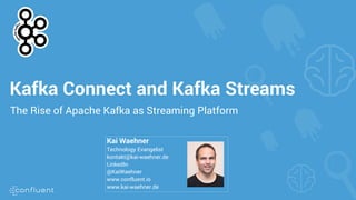 Kafka Connect and Streams (Concepts, Architecture, Features) | PPT