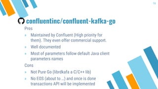 Kafka from Go | PPTX