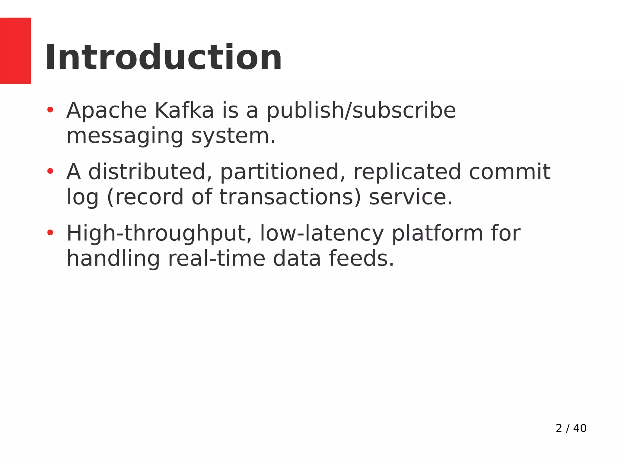 Kafka in action - Tech Talk - Paytm | PPT