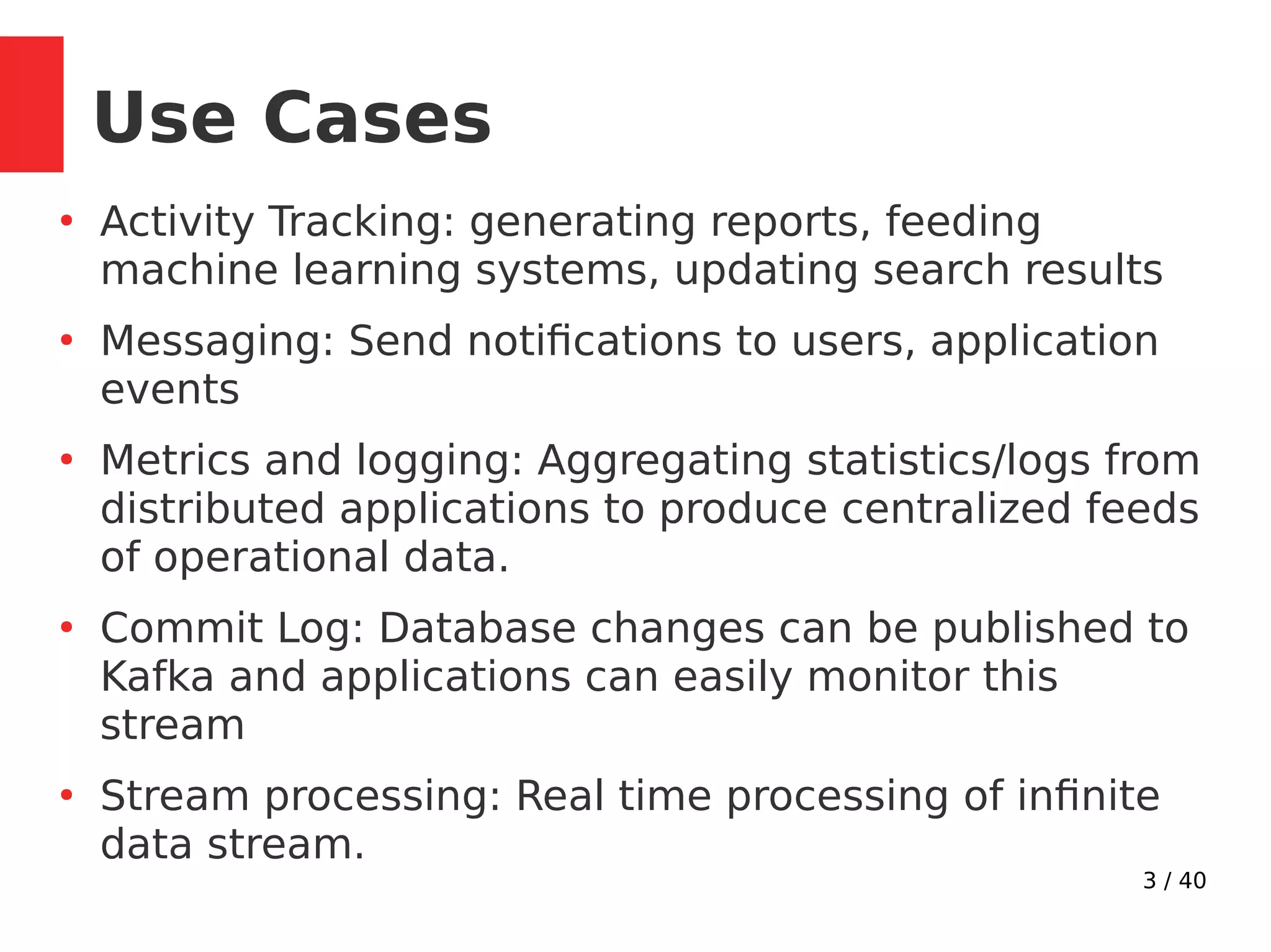 Kafka in action - Tech Talk - Paytm | PPT