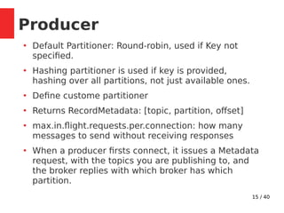Kafka in action - Tech Talk - Paytm | PPT