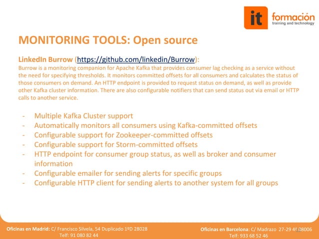 Kafka infrastructure monitoring | PPT
