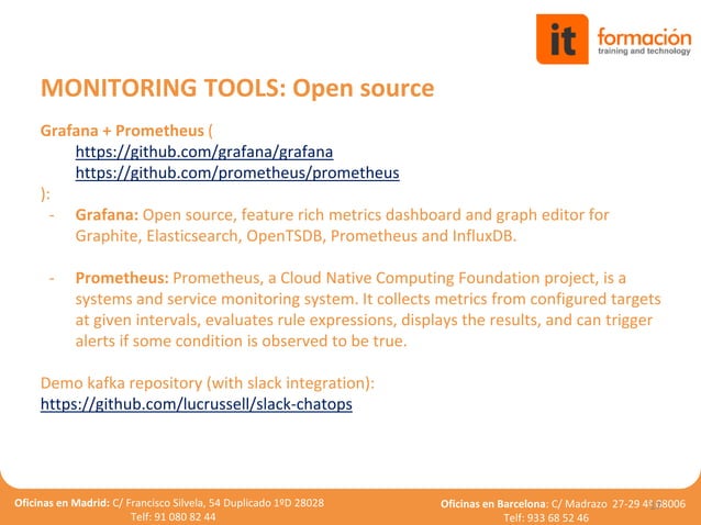 Kafka infrastructure monitoring | PPT