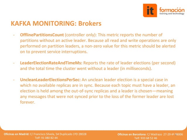 Kafka infrastructure monitoring | PPT