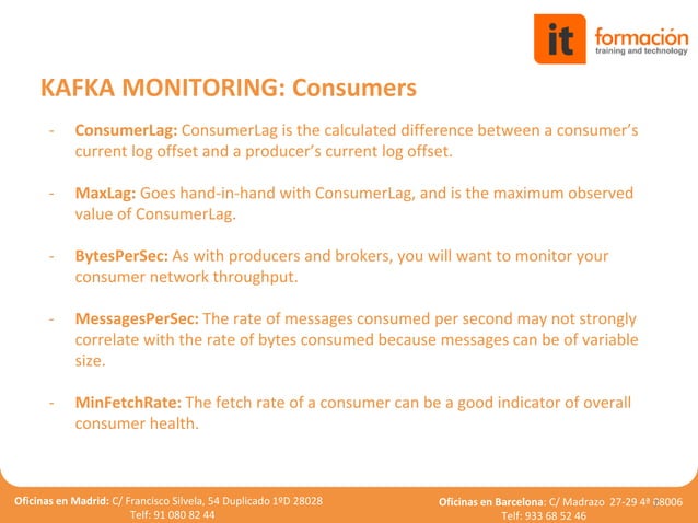 Kafka infrastructure monitoring | PPT