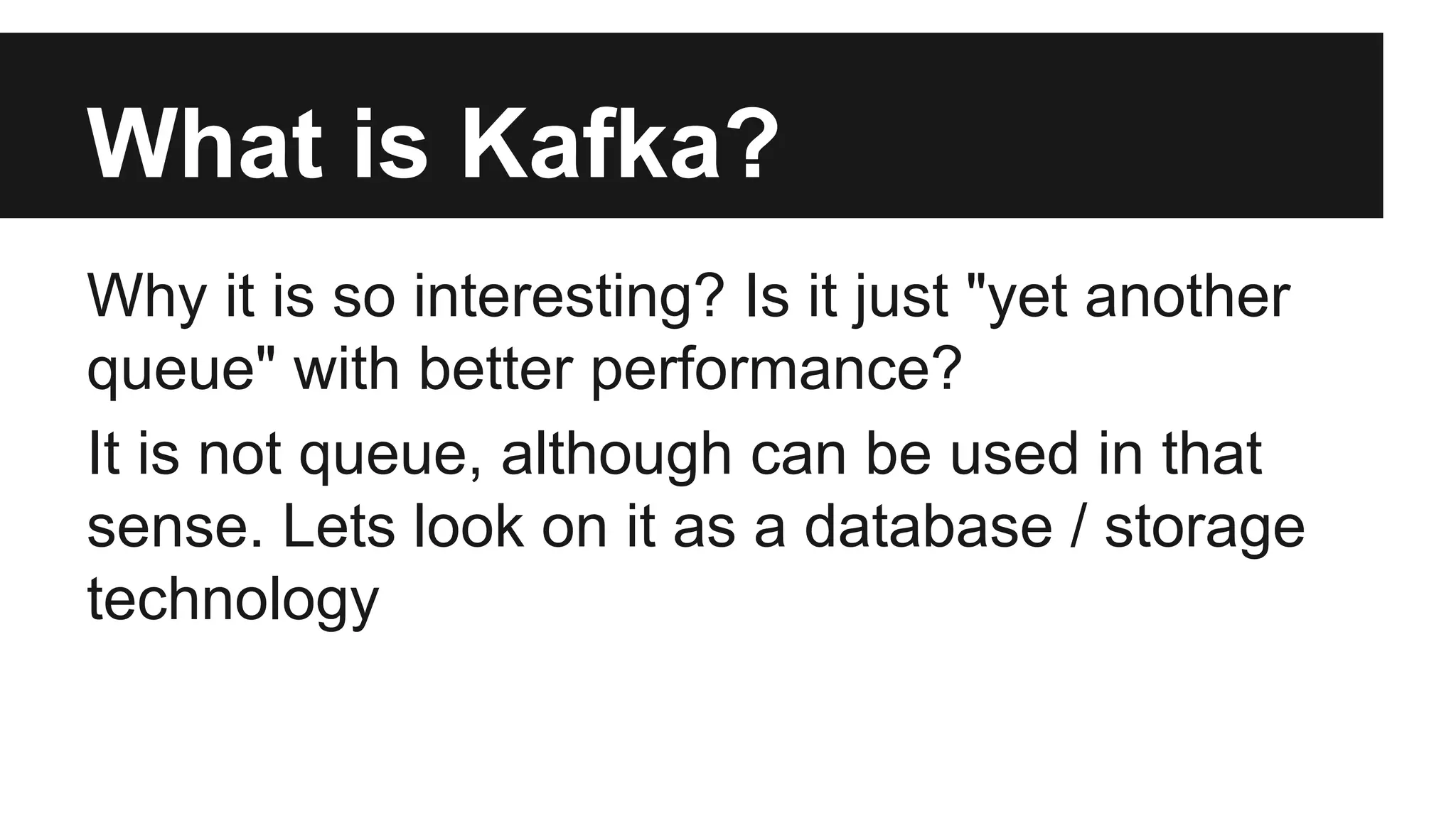 Kafka internals | PDF