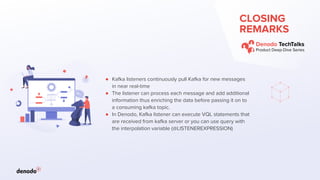 Unlocking the Power of Apache Kafka: How Kafka Listeners Facilitate ...