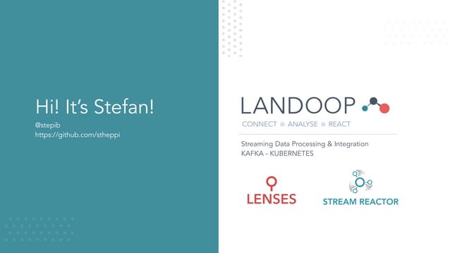 MQTT. Kafka. InfluxDB. SQL. IoT Harmony. #tutorial by Stefan Bocutiu | PPT