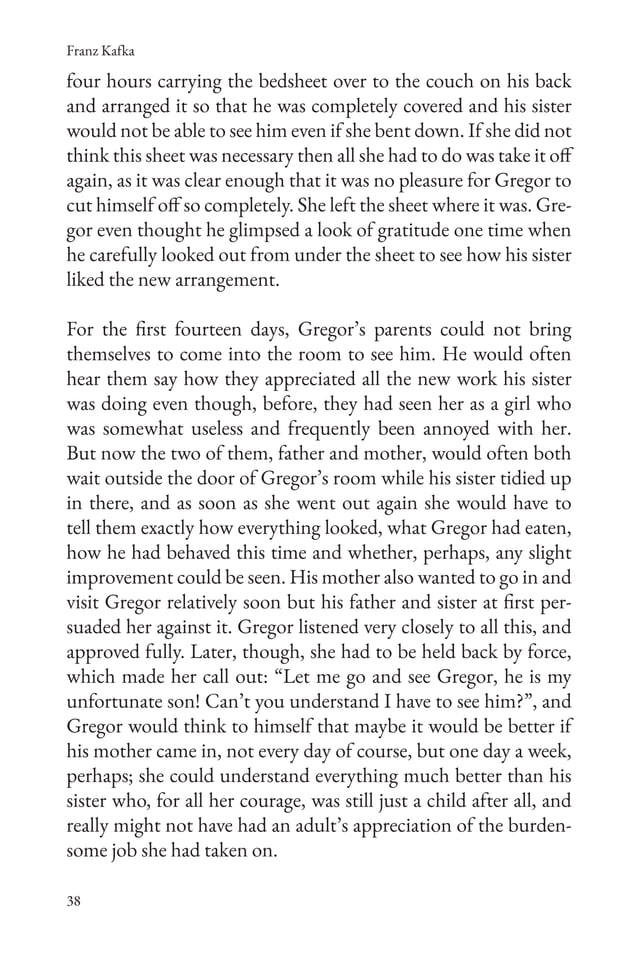 Kafka Metamorphosis. Book Design / Cover | PDF