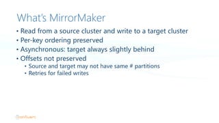 Building Large-Scale Stream Infrastructures Across Multiple Data Centers with Apache Kafka | PPTX