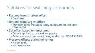 Building Large-Scale Stream Infrastructures Across Multiple Data Centers with Apache Kafka | PPTX