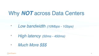 Building Stream Infrastructure across Multiple Data Centers with Apache Kafka | PPT