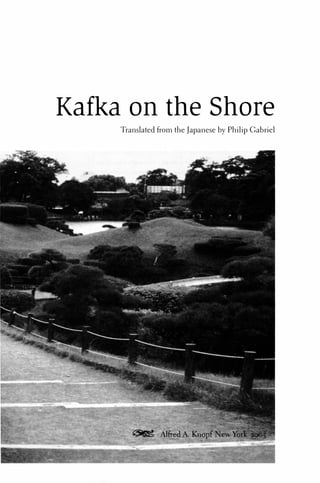 Kafka on the Shore by - 'Haruki Murakami' | PDF
