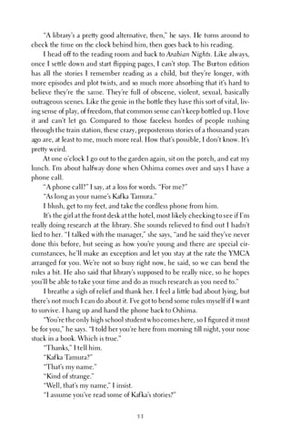Kafka on the Shore by - 'Haruki Murakami' | PDF