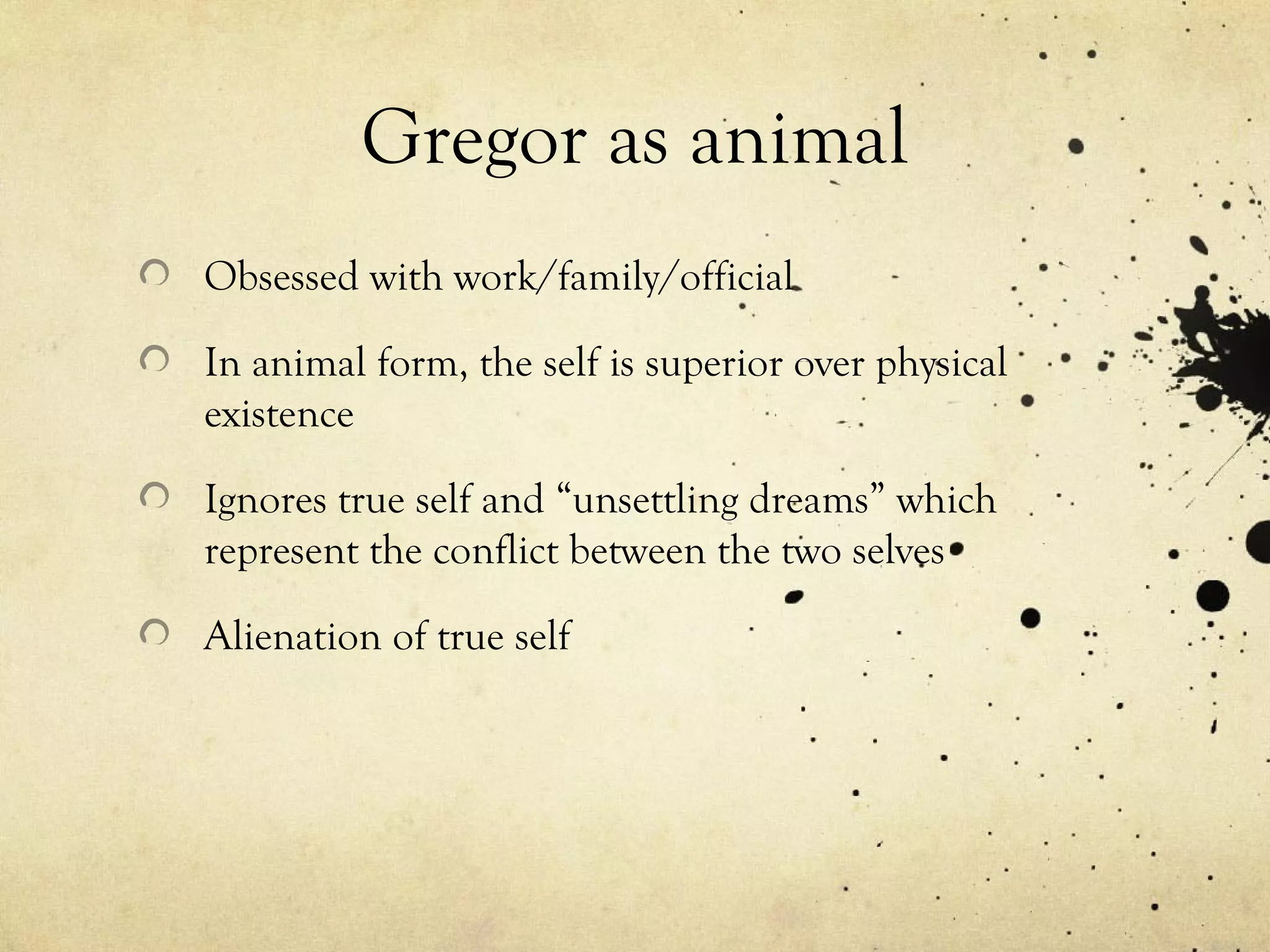 metamorphosis Kafka presentation | PPT