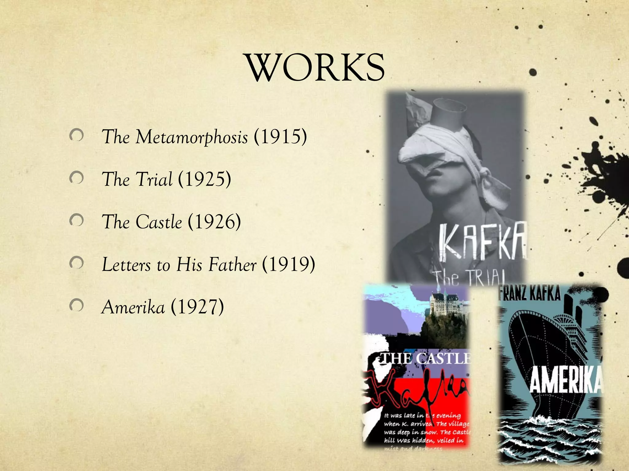 metamorphosis Kafka presentation | PPT