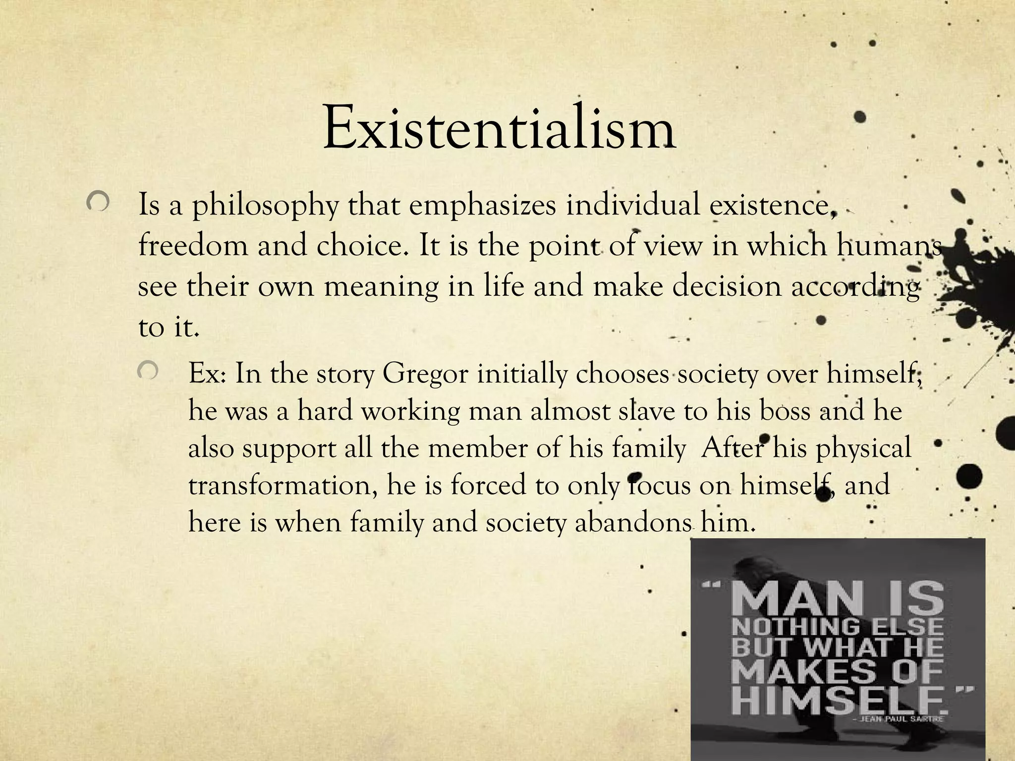 metamorphosis Kafka presentation | PPT