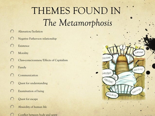 metamorphosis Kafka presentation | PPT