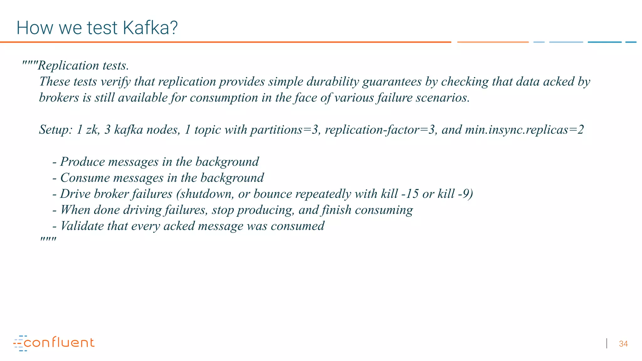 Reliability Guarantees for Apache Kafka | PPT