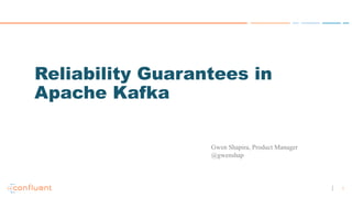 Reliability Guarantees for Apache Kafka | PDF | Databases | Computer ...