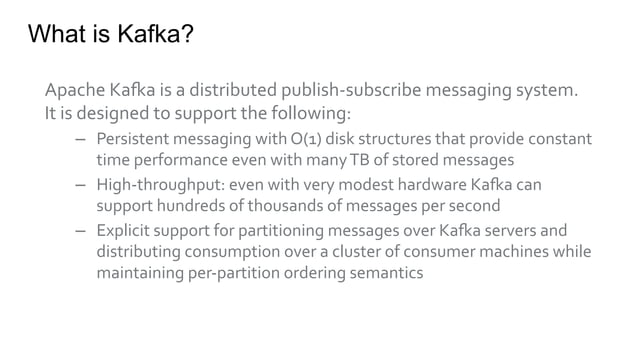 Kafka Overview | PPT