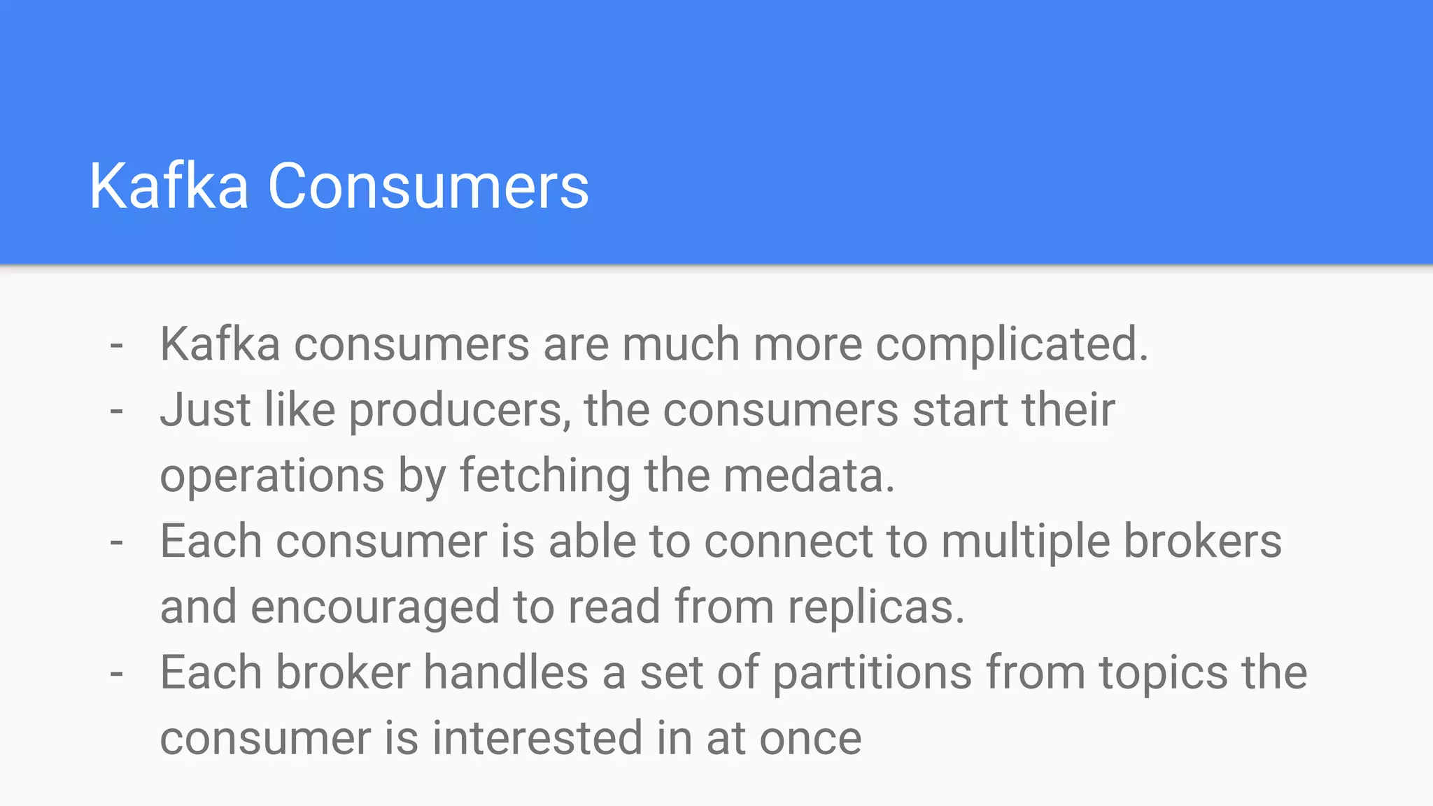 Grokking TechTalk #24: Kafka's principles and protocols | PPT