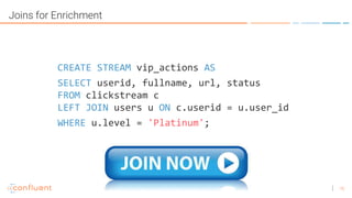 Kafka Summit SF 2017 - Kafka Stream Processing for Everyone with KSQL | PPT