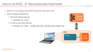 Kafka Summit SF 2017 - Kafka Stream Processing for Everyone with KSQL | PPT