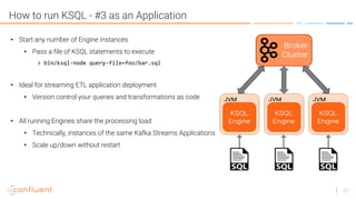 Kafka Summit SF 2017 - Kafka Stream Processing for Everyone with KSQL | PPT