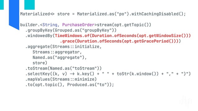 Kafka Streams Windows: Behind the Curtain | PPT