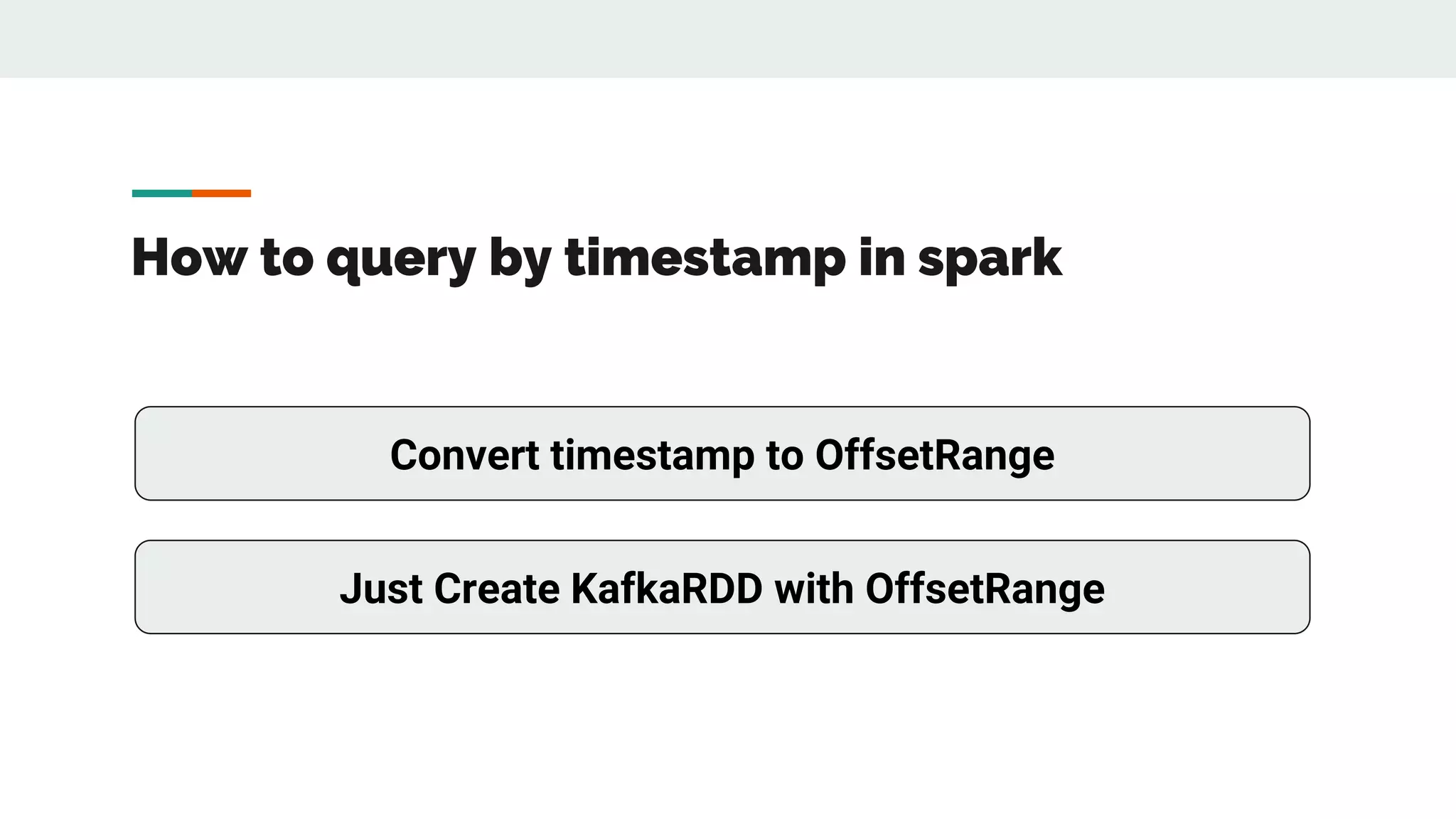 Kafka timestamp offset | PPT