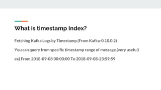 Kafka timestamp offset_final | PPT