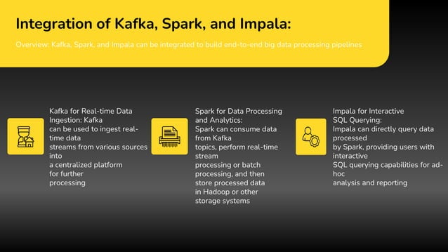 Kafka vs Spark vs Impala in bigdata .pptx