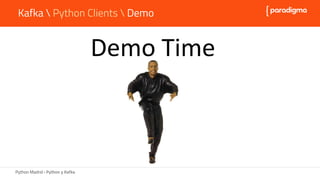 Kafka y python | PPT