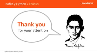 Kafka y python | PPT