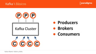 Kafka y python | PPT