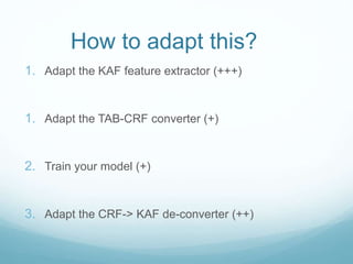 CLTL presentation: training an opinion mining system from KAF files ...