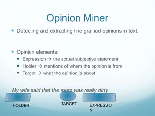 CLTL presentation: training an opinion mining system from KAF files ...