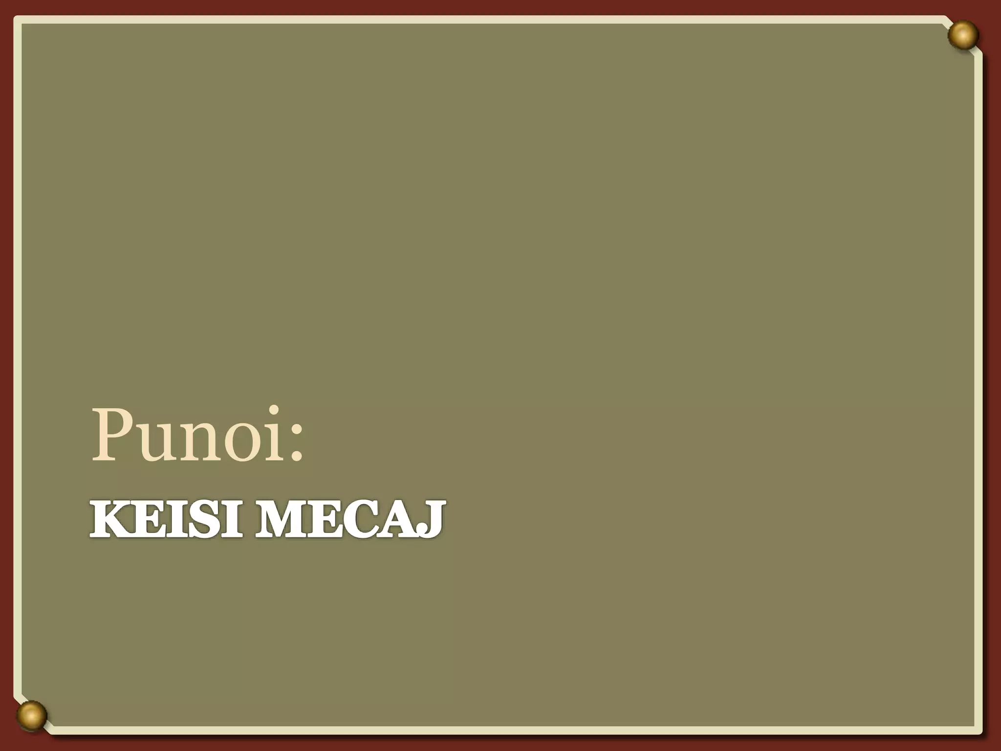 Sjellja e kafsheve | PPTX