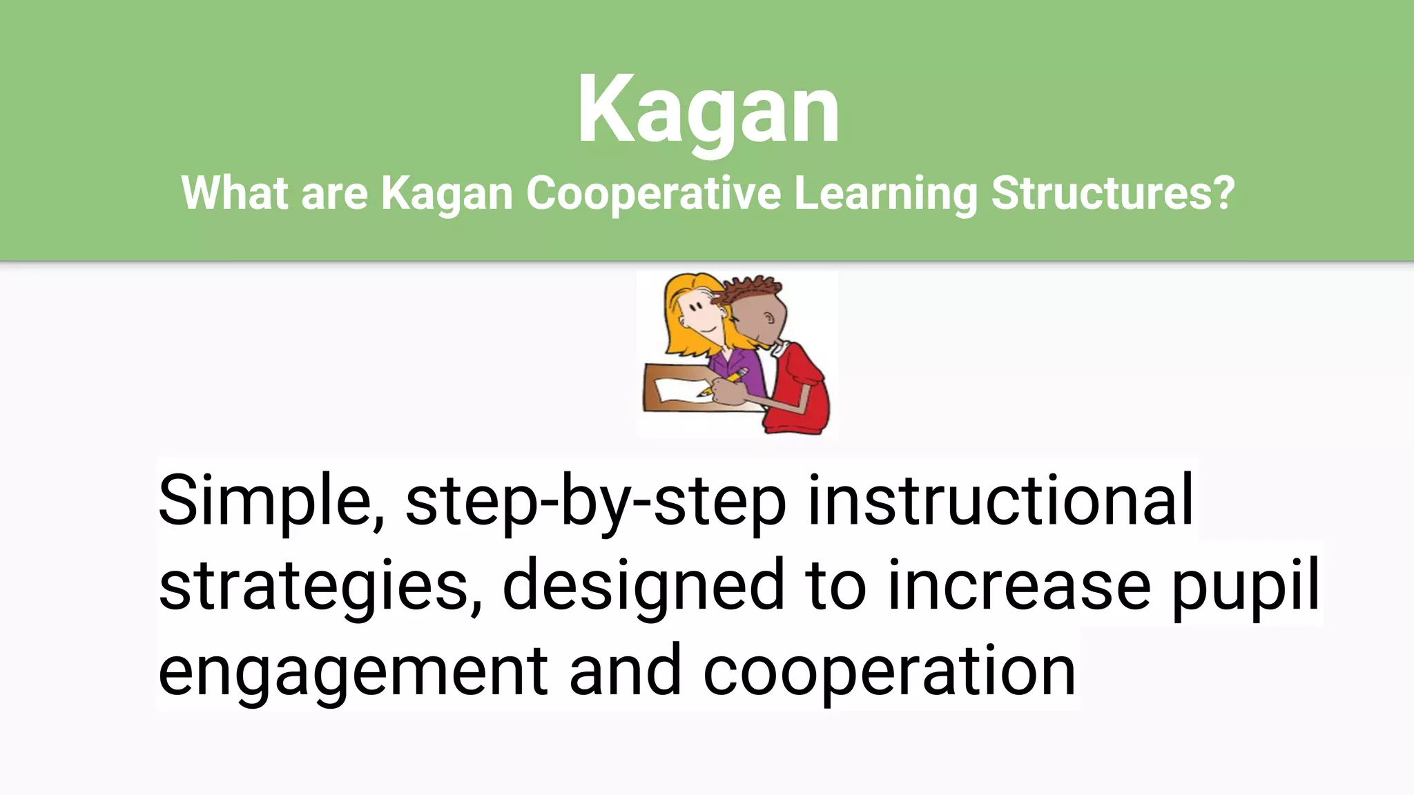 Kagan structures to develop collaborative learning in Computing | PDF