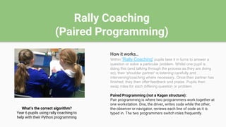 Kagan structures to develop collaborative learning in Computing | PDF